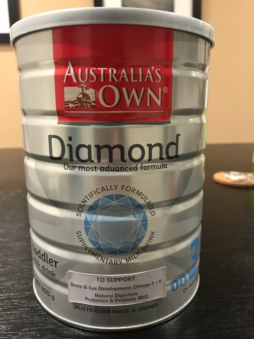 Australia's Own Diamond Toddler Milk Formula - Step 3, Babies & Kids ...