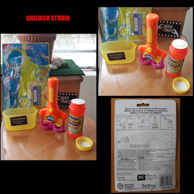 BUBBLES MACHINE (Billion Bubbles) 59ml., Hobbies & Toys, Toys & Games ...