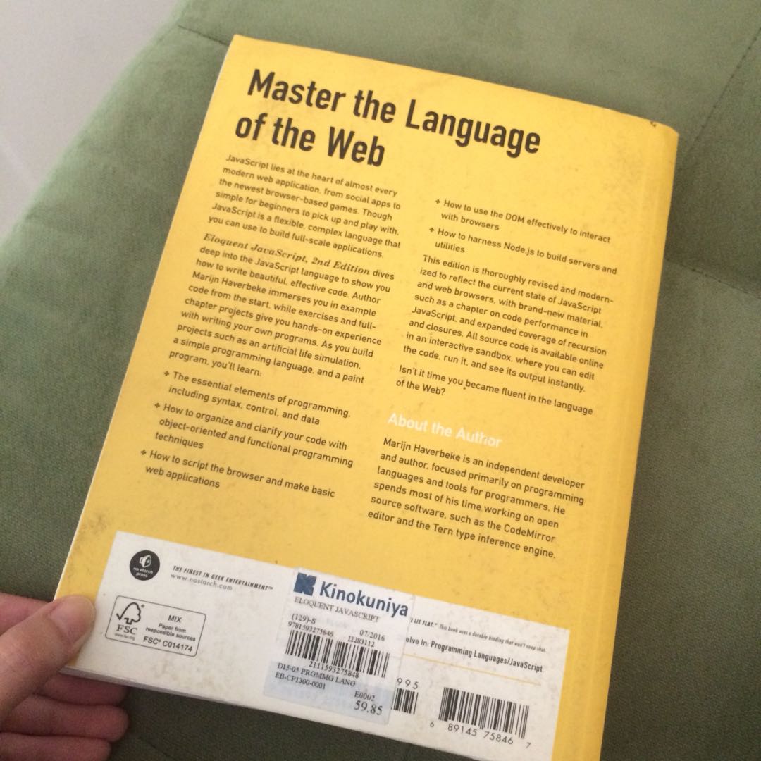 Eloquent Javascript Second Edition A Modern Introduction To Programming Marijn Haverbeke