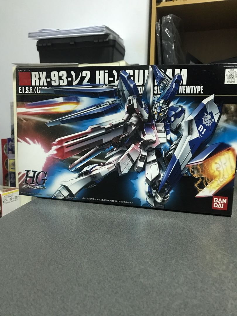 HG hi nu hi v hi nv gundam, Hobbies & Toys, Toys & Games on Carousell