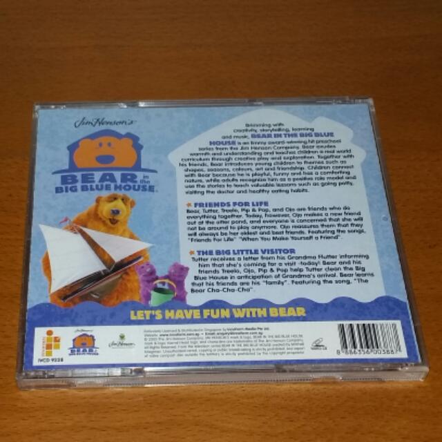 Jim Henson's BEAR IN THE BIG BLUE HOUSE (Original) VCD, Hobbies & Toys ...