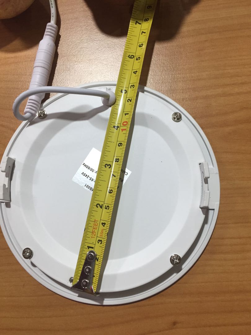 LED 9 watt panel light, TV & Home Appliances, Electrical, Adaptors ...