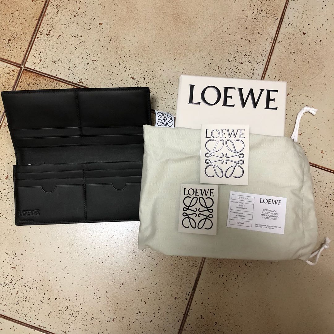 Loewe Long Horizontal Wallet, Luxury, Bags & Wallets on Carousell
