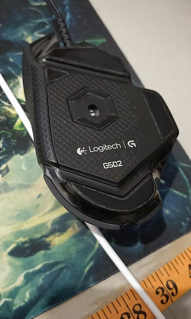 Logitech g502 gaming mouse and headset, Computers & Tech, Parts ...