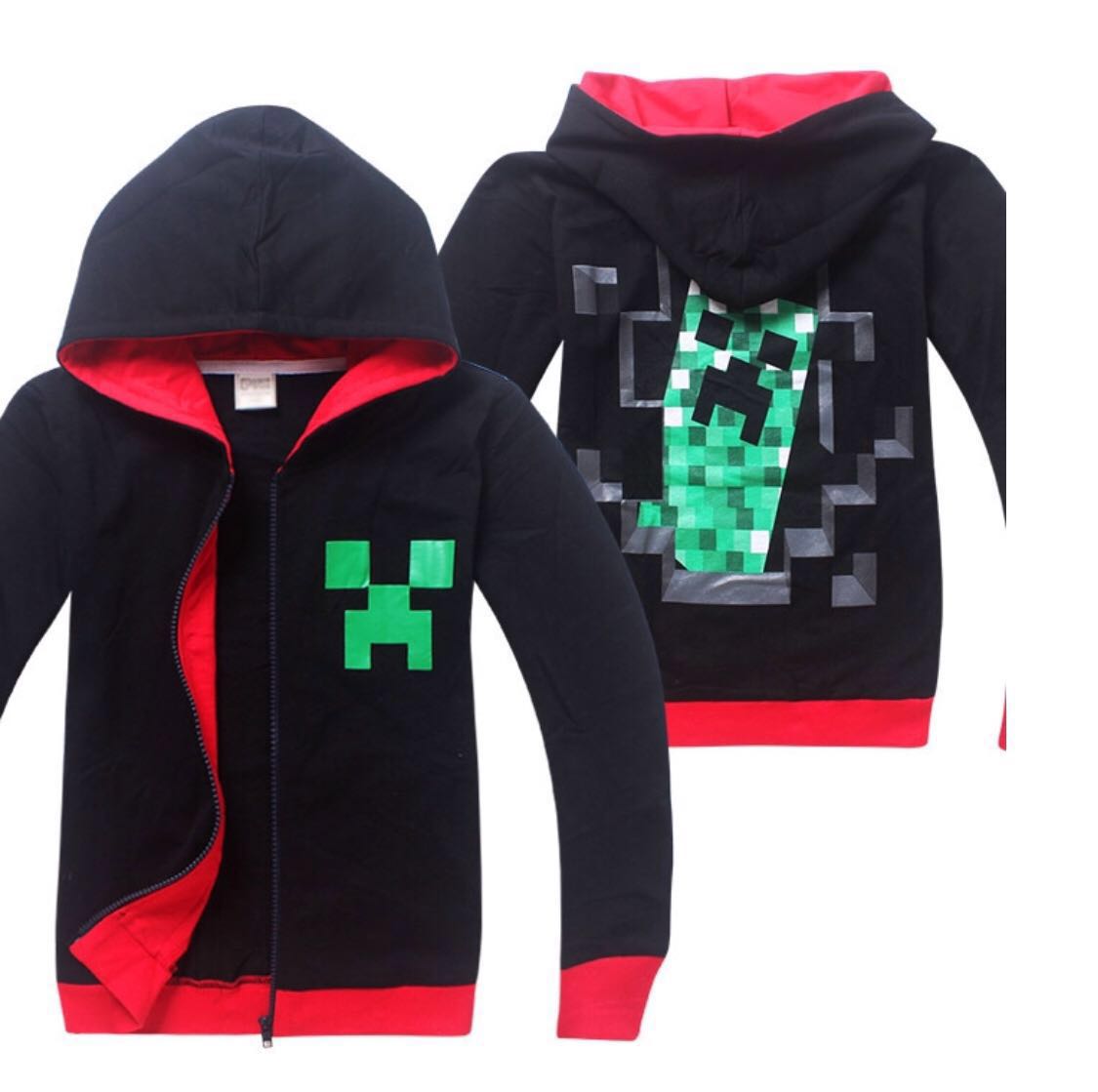 Minecraft Jacket, Babies & Kids, Babies & Kids Fashion on Carousell