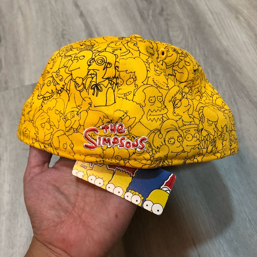 New Era X The Simpsons fitted cap size 7 3/8, Men's Fashion, Watches ...