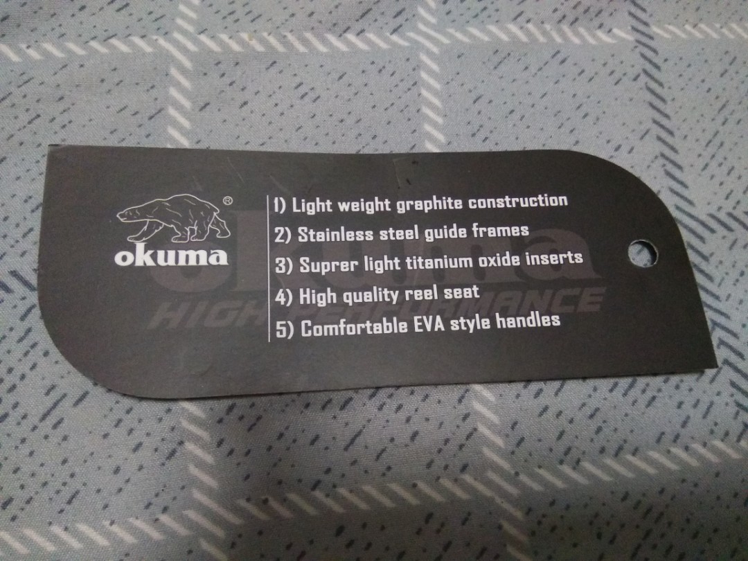 Okuma Nemesis Spinning Rod 6' 6-12lb, Sports Equipment, Fishing on ...