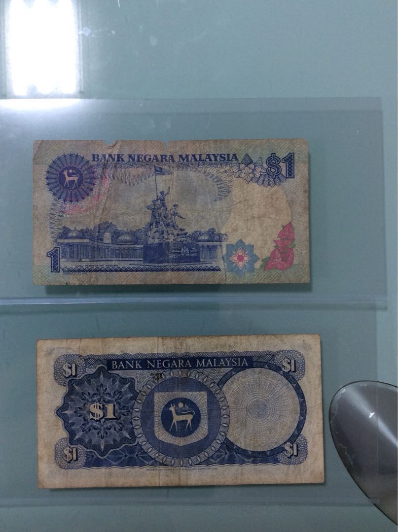 Old Notes Malaysia 1 Ringgit, Hobbies & Toys, Memorabilia ...