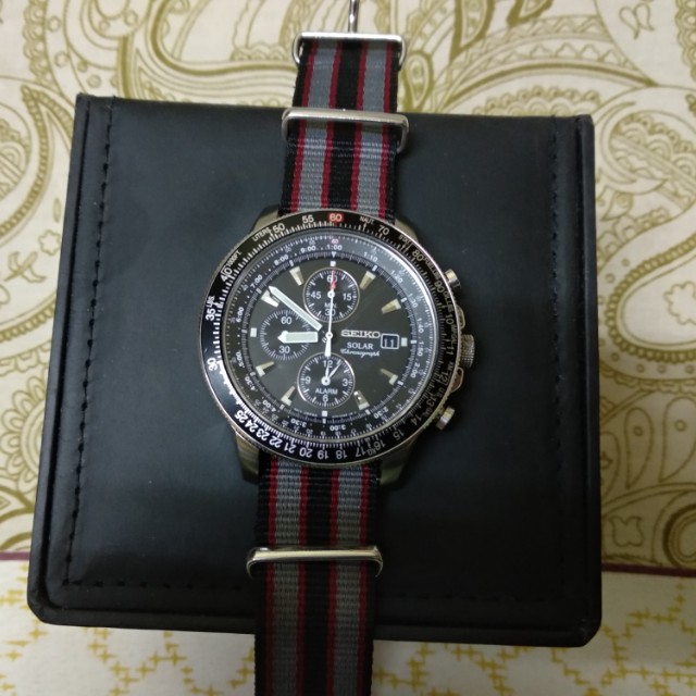 Seiko Prospex Flight Master Solar Chronograph SSC009, Luxury, Watches ...