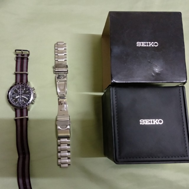 Seiko Prospex Flight Master Solar Chronograph SSC009, Luxury, Watches ...