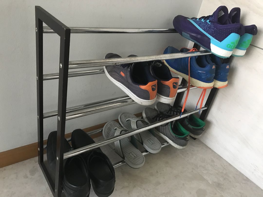 Shoe Rack:Note broken bottom Rail, Furniture & Home Living, Furniture ...