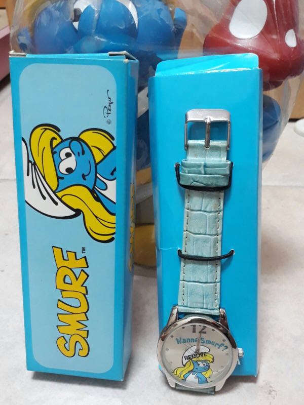 Smurftee Watch (Limited Edition), Women's Fashion, Watches ...