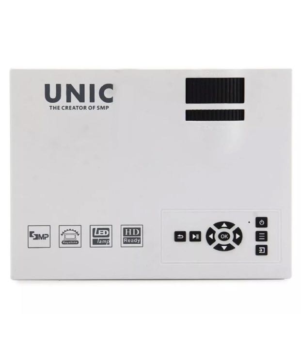 UNIC UC 40+ Multi Media Home Compact Projector, TV & Home Appliances ...