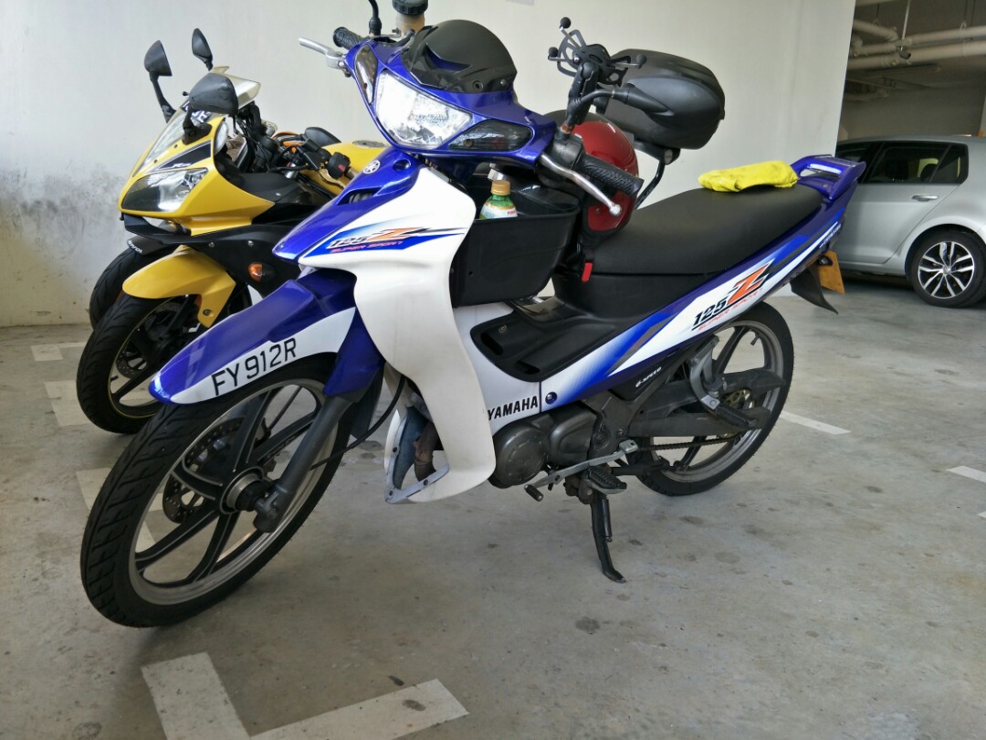 Yamaha 125z coe 2024, Motorcycles, Motorcycles for Sale, Class 2B on ...