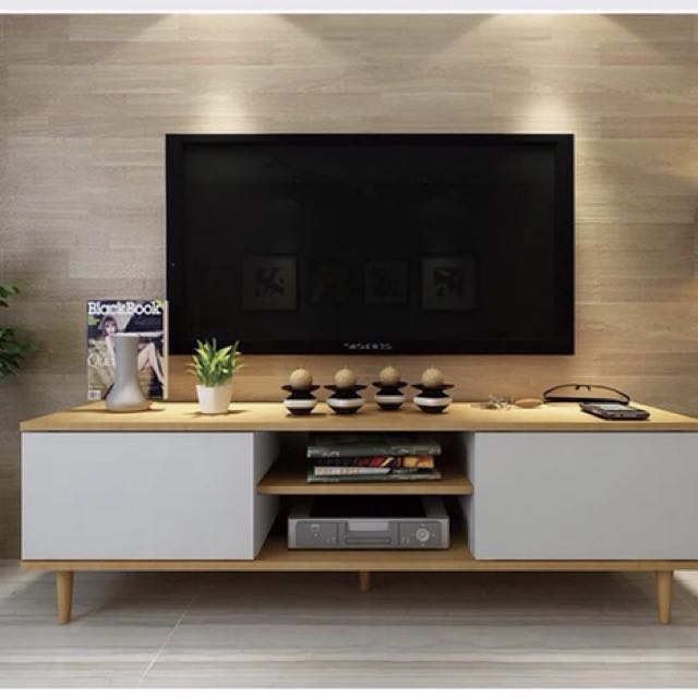 1.5m Modern Minimalist TV Console, Furniture & Home Living, Furniture ...