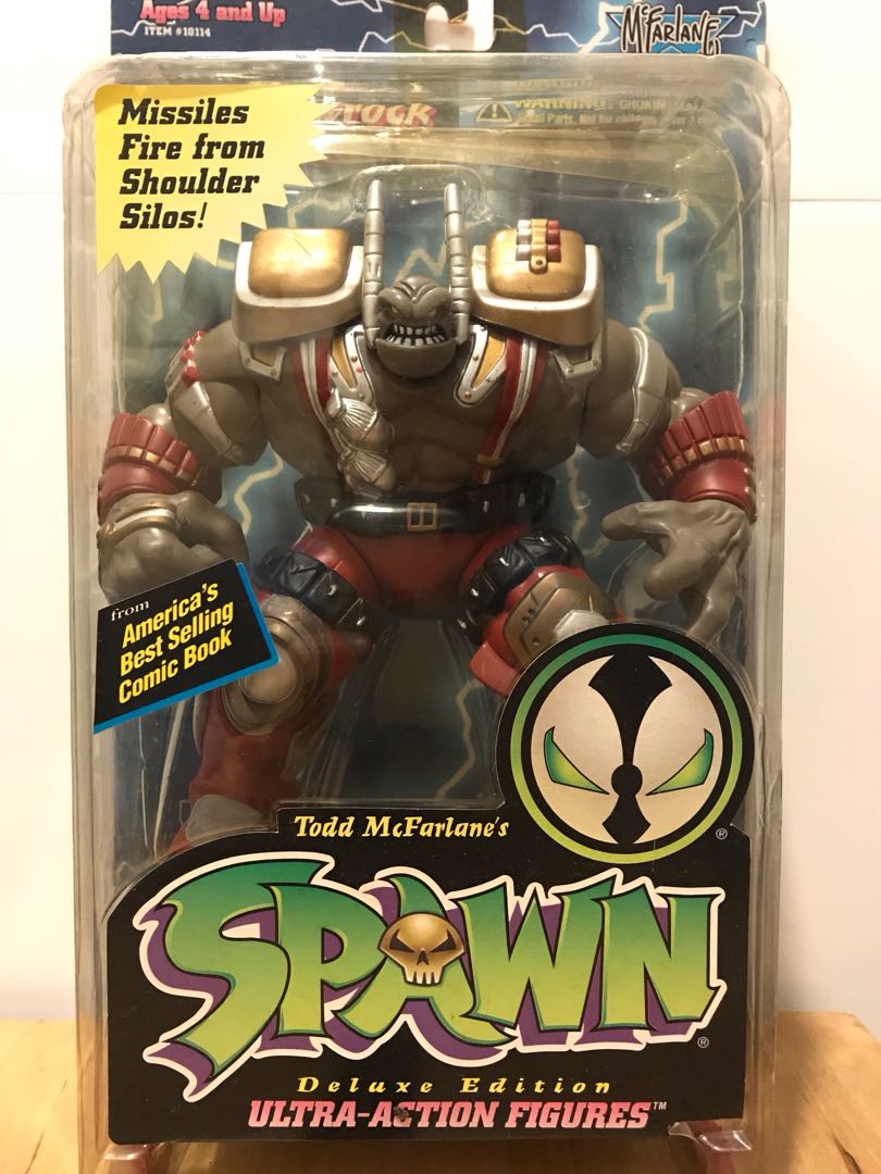 1995 McFarlane Youngblood/Spawn Badrock, Hobbies & Toys, Toys & Games ...
