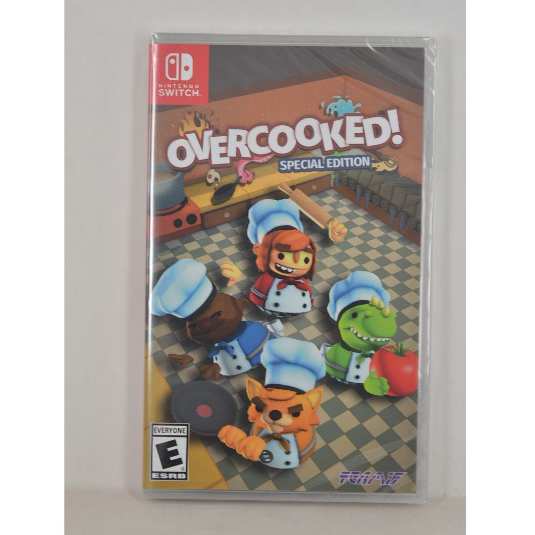 (全新實體版遊戲) NS 煮糊了 Switch Overcooked: Special Edition (歐版), 電子遊戲, 電子遊戲, Nintendo 任天堂 - Carousell