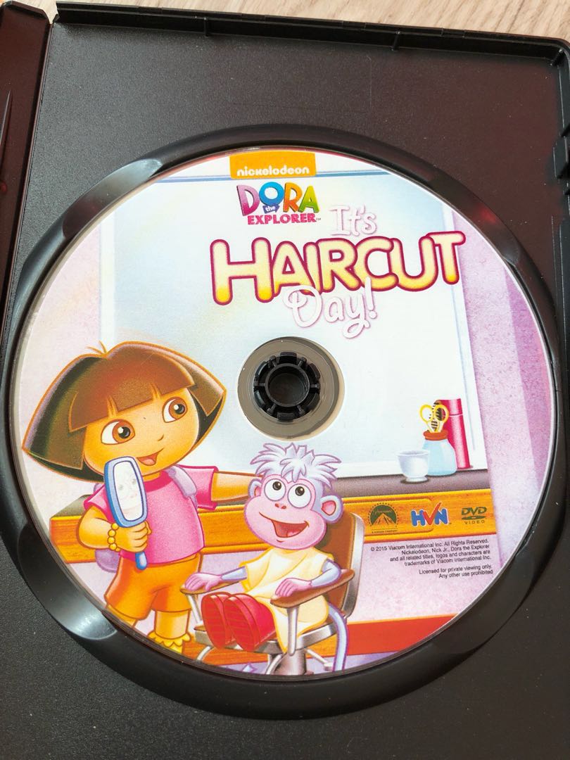 Dora Haircut day dvd, Hobbies & Toys, Books & Magazines, Children's ...