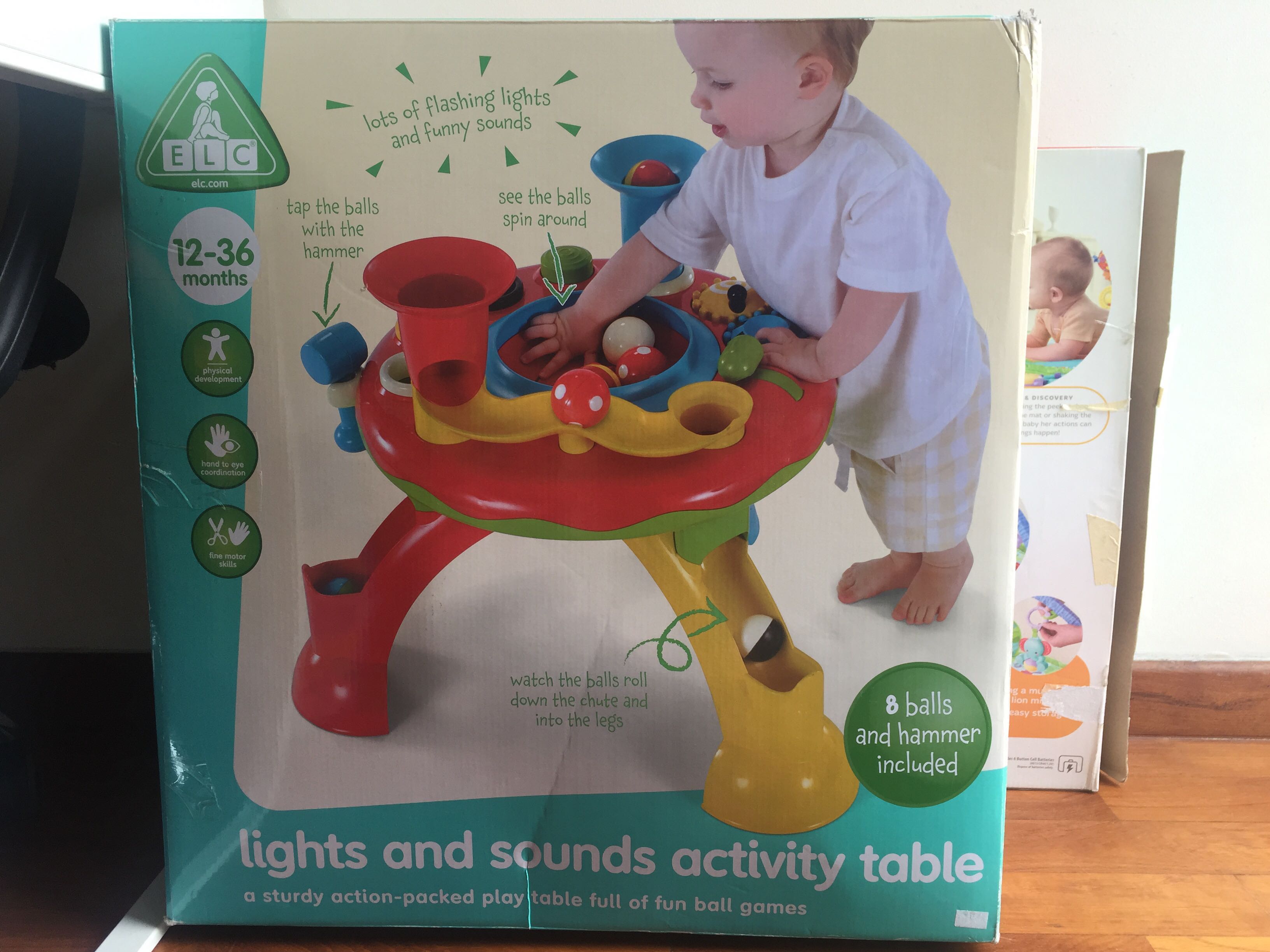 ELC lights and sounds activity table, Babies & Kids, Infant Playtime on ...