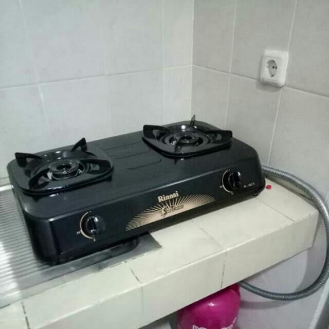 Harga Kompor Gas Rinnai Bekas / Rinnai Ri 522ce Kompor Gas 2 Tungku ...