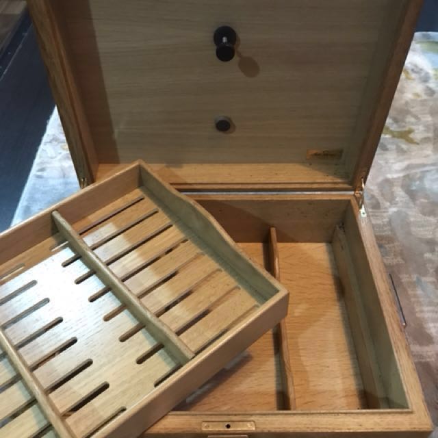 Michel Perrenoud cigar humidifier, Luxury, Accessories on Carousell