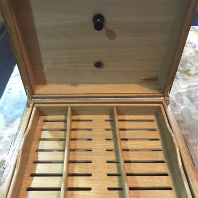 Michel Perrenoud cigar humidifier, Luxury, Accessories on Carousell
