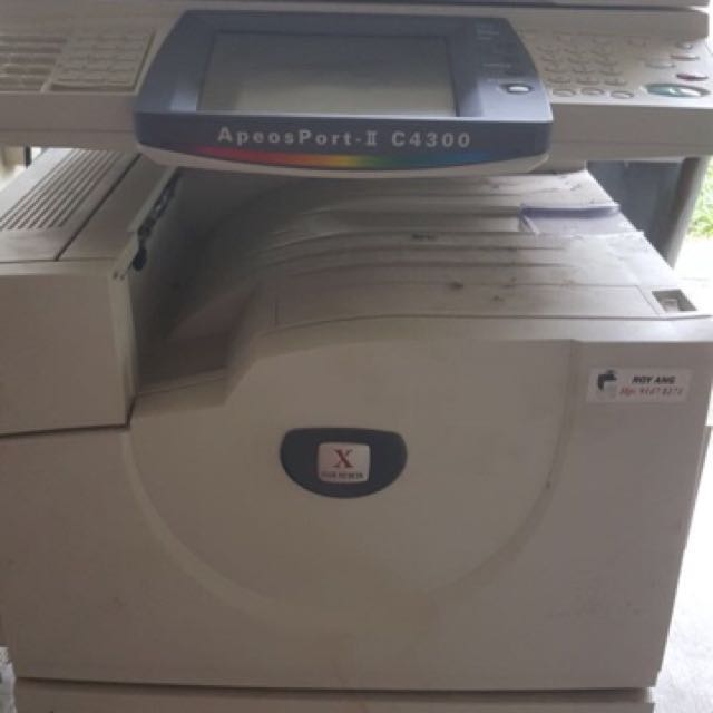 Printer fuji xerox C4300, Computers & Tech, Printers, Scanners ...