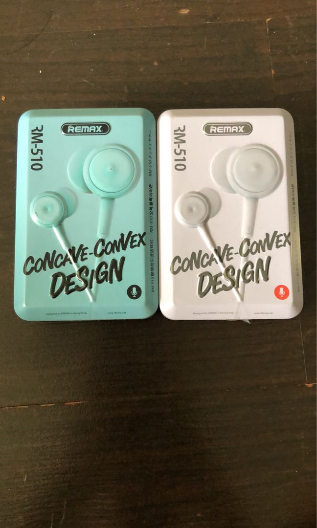 Remax RM-510 Wired Earphone, Audio, Earphones on Carousell