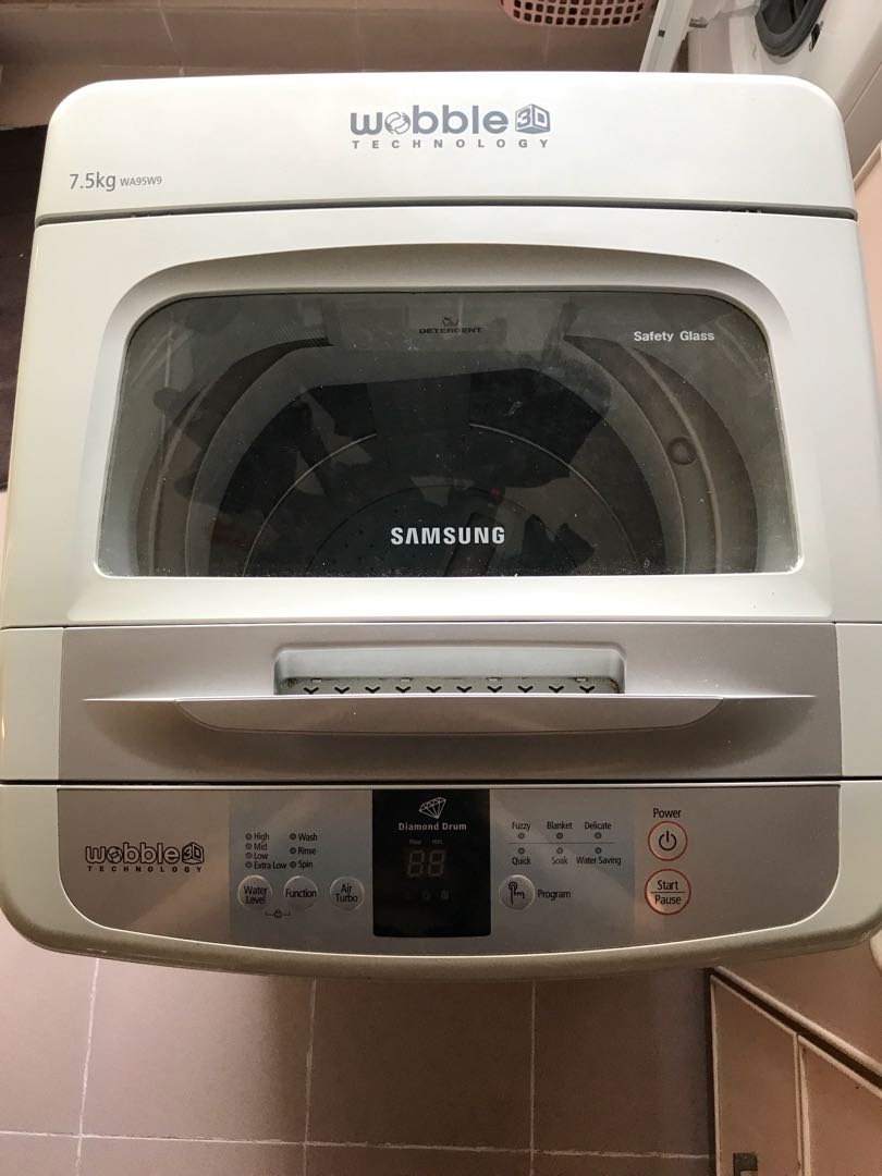 Samsung Washing Machine, Home Appliances on Carousell