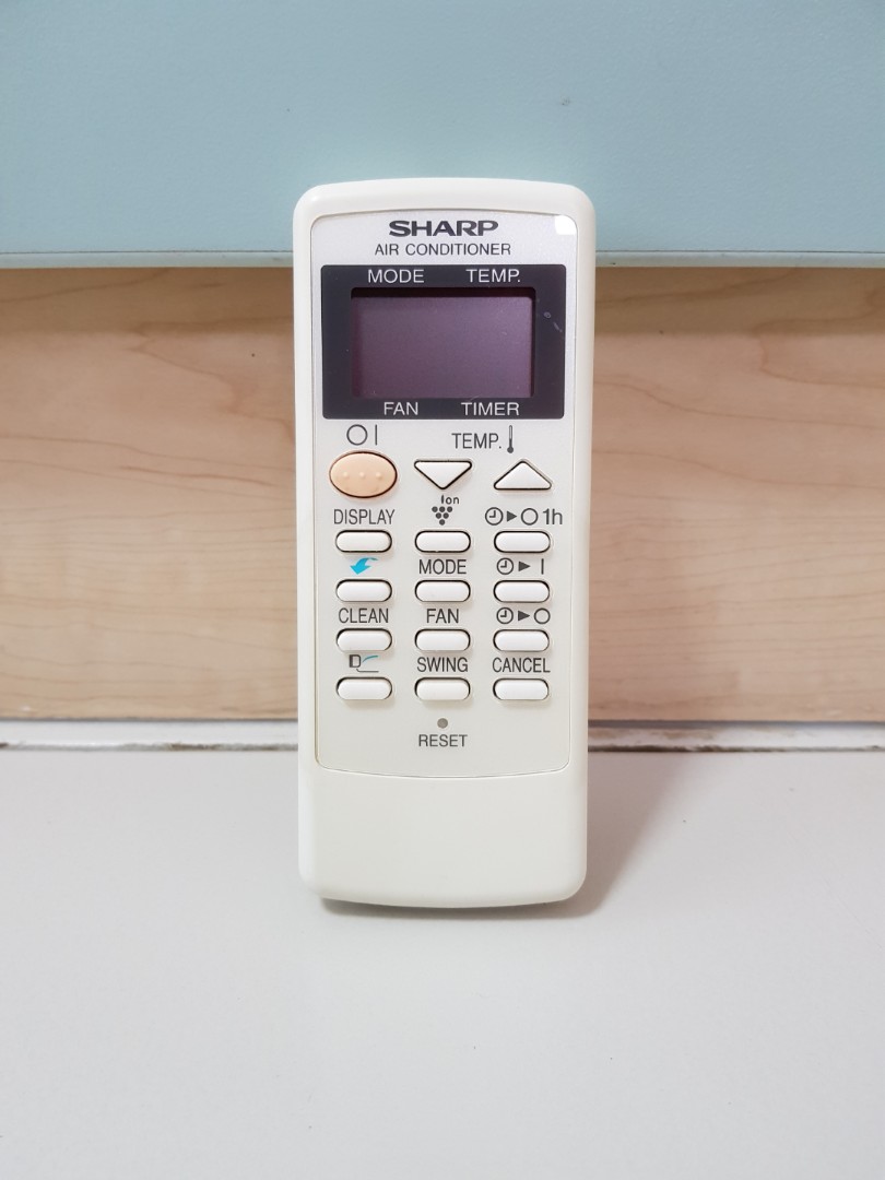 Sharp Aircon Remote Controller CRMC-A792JBEZ, TV & Home Appliances, TV ...