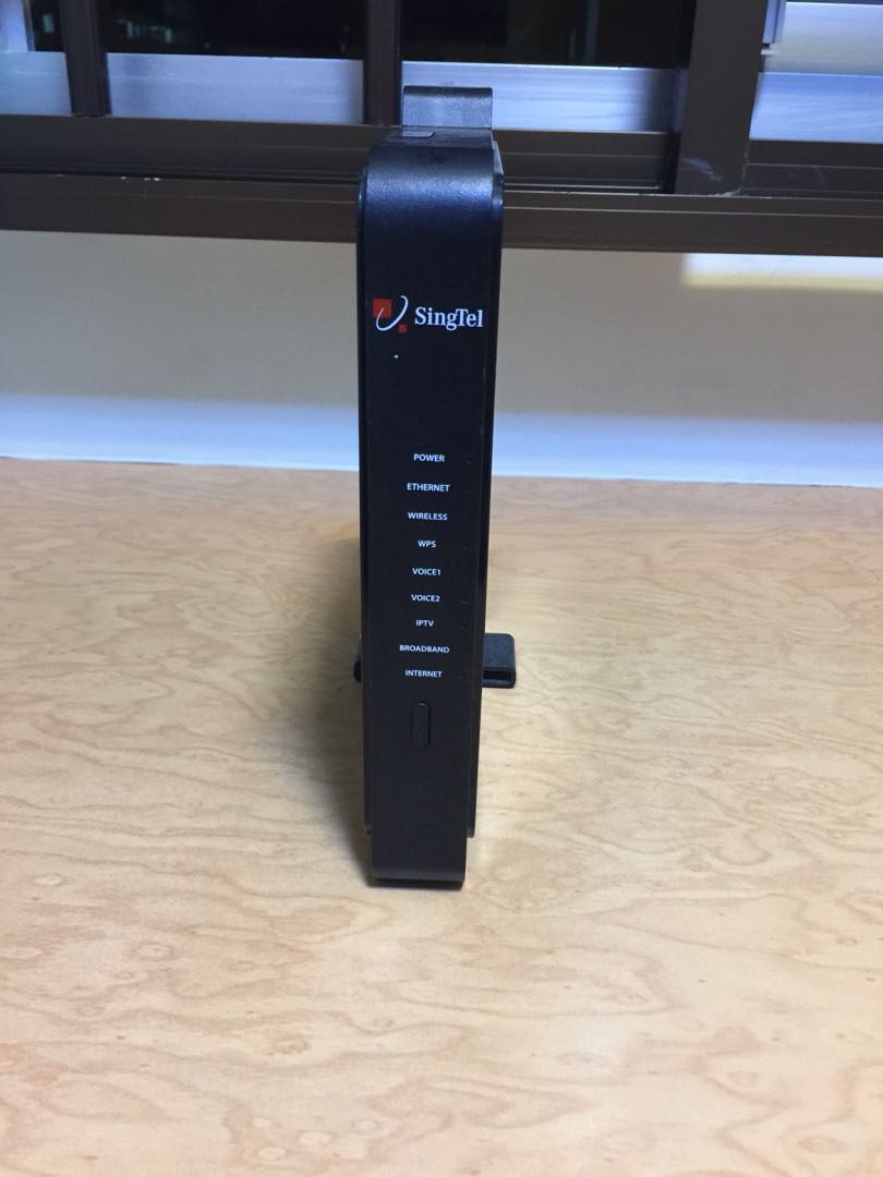 SingTel modem and wifi router set, Computers & Tech, Parts ...