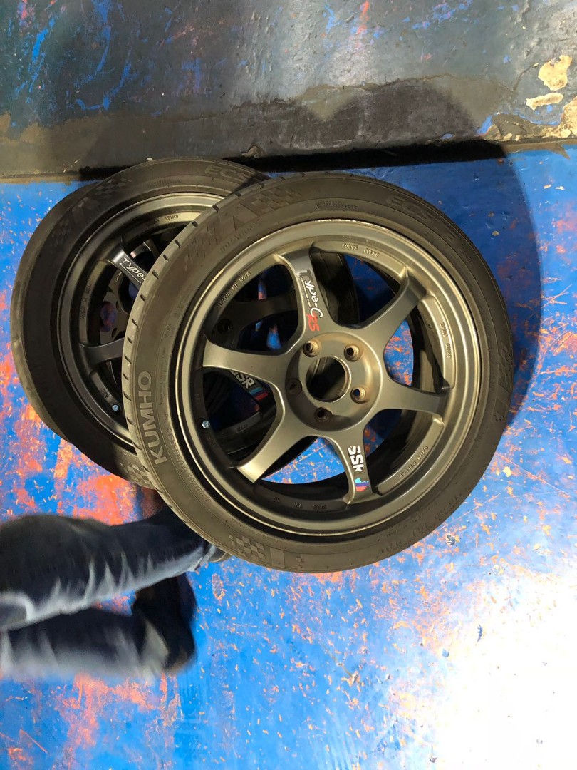 SSR type C original 17 inch rims, Car Accessories on Carousell