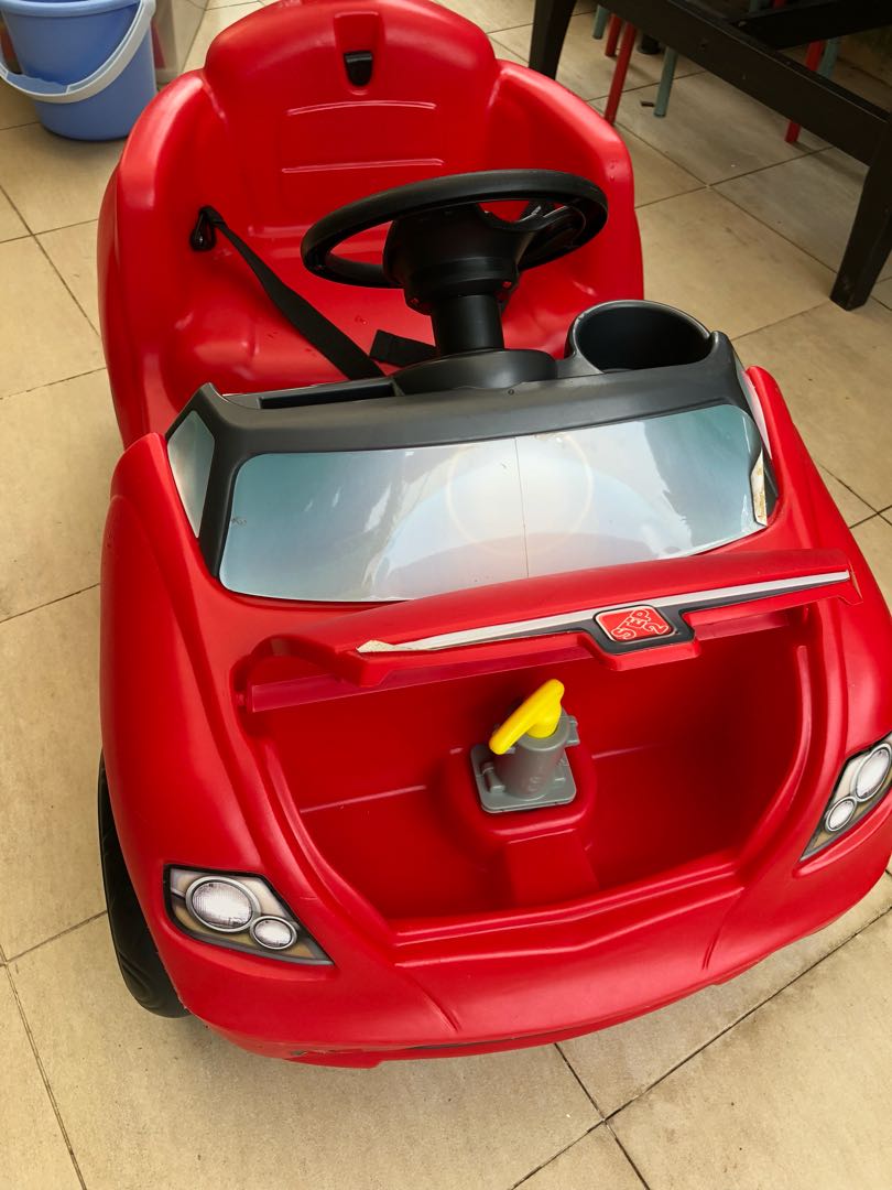 Step 2 Red car, Babies & Kids, Infant Playtime on Carousell