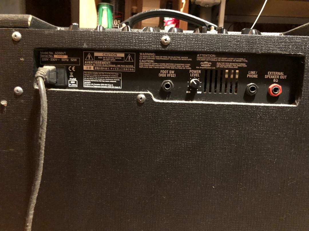 Vox valvetronix AD50VT, Hobbies & Toys, Music & Media, Musical ...