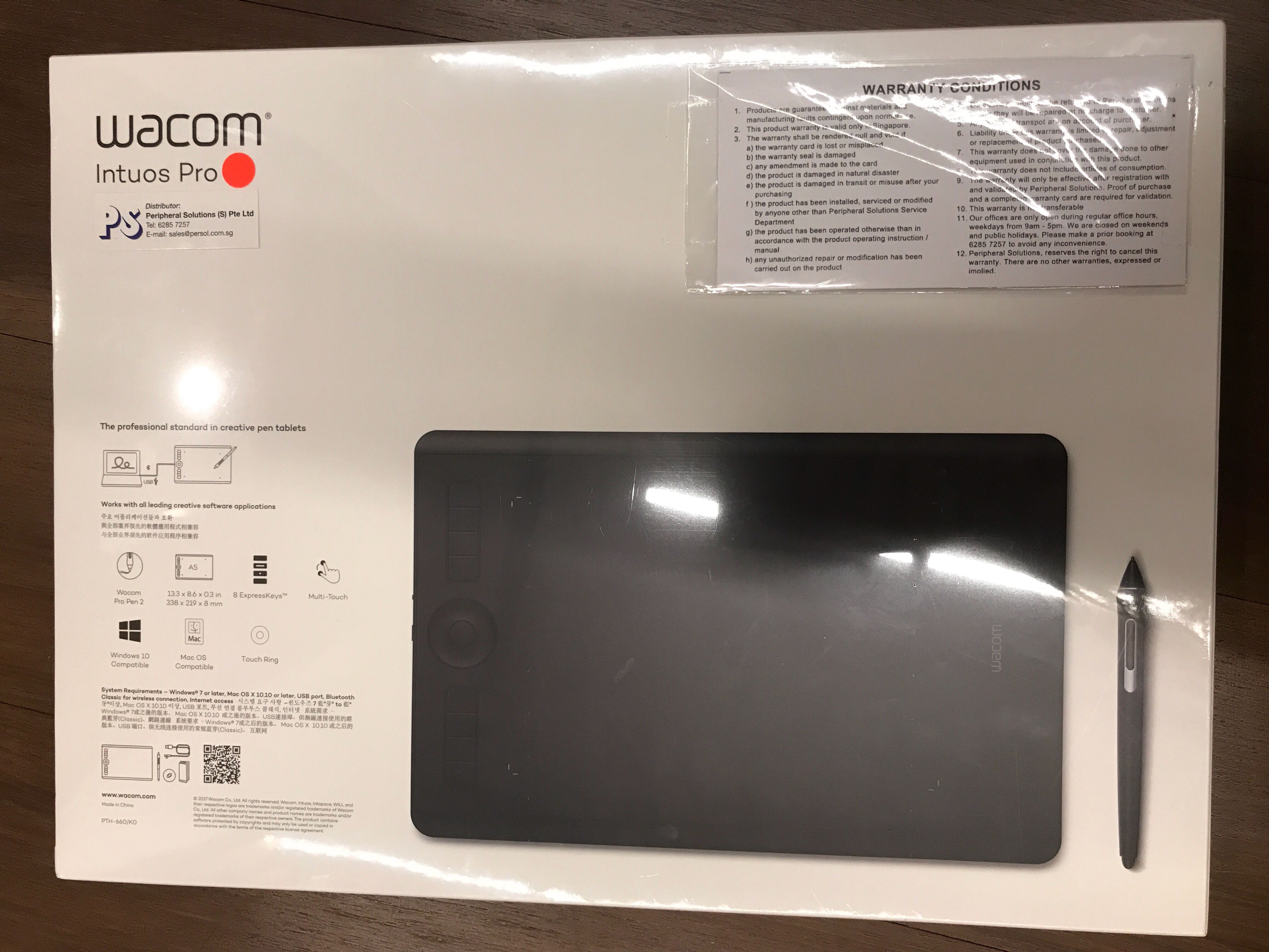 Wacom Intuos Pro (M) - SEALED, Computers & Tech, Parts & Accessories ...