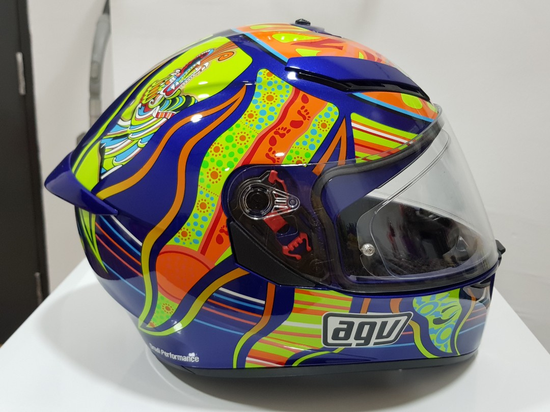 AGV K3 VR46 HELMET, Auto Accessories on Carousell