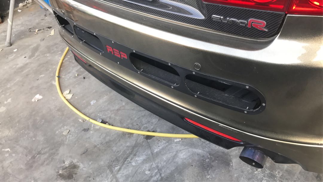 ASP Rear Bumper Diffuser, Car Accessories on Carousell