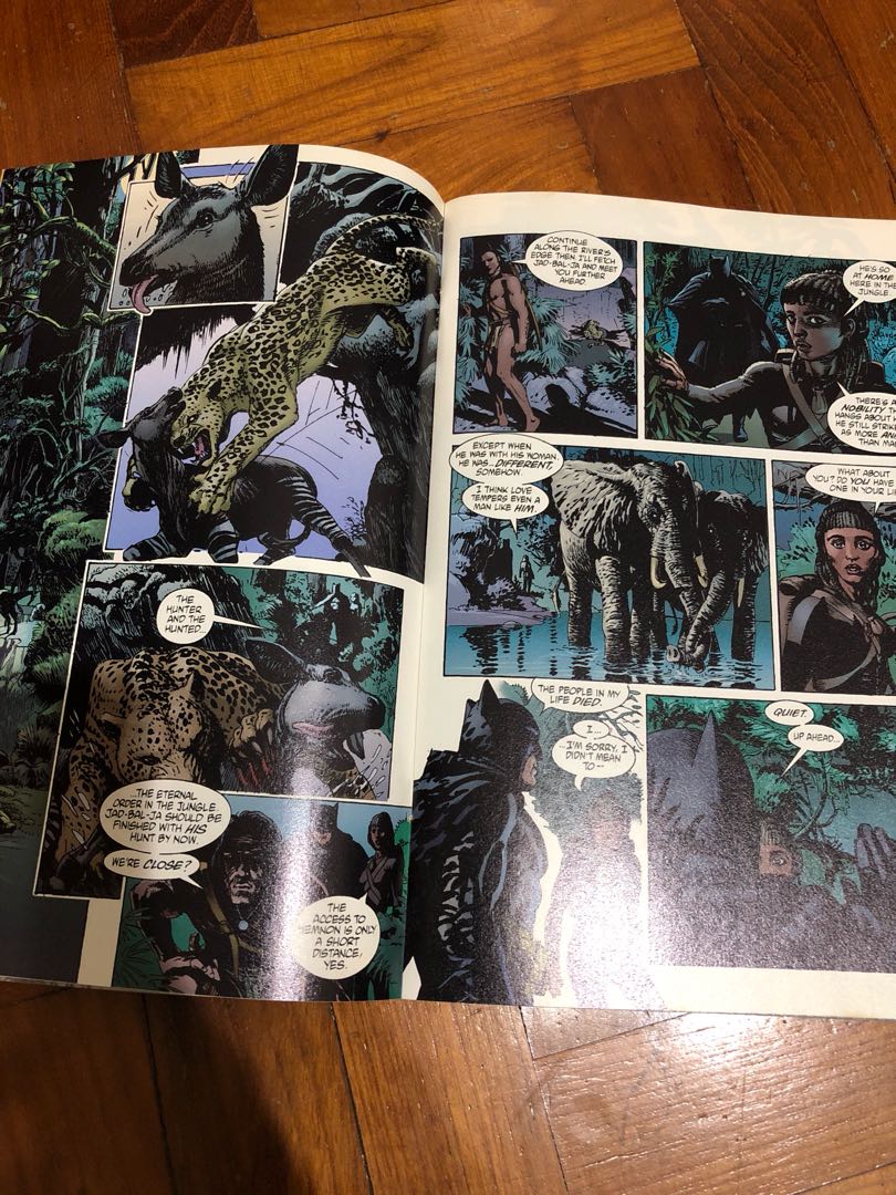 Batman Tarzan claws of the cat woman 1-2 1999, Hobbies & Toys ...