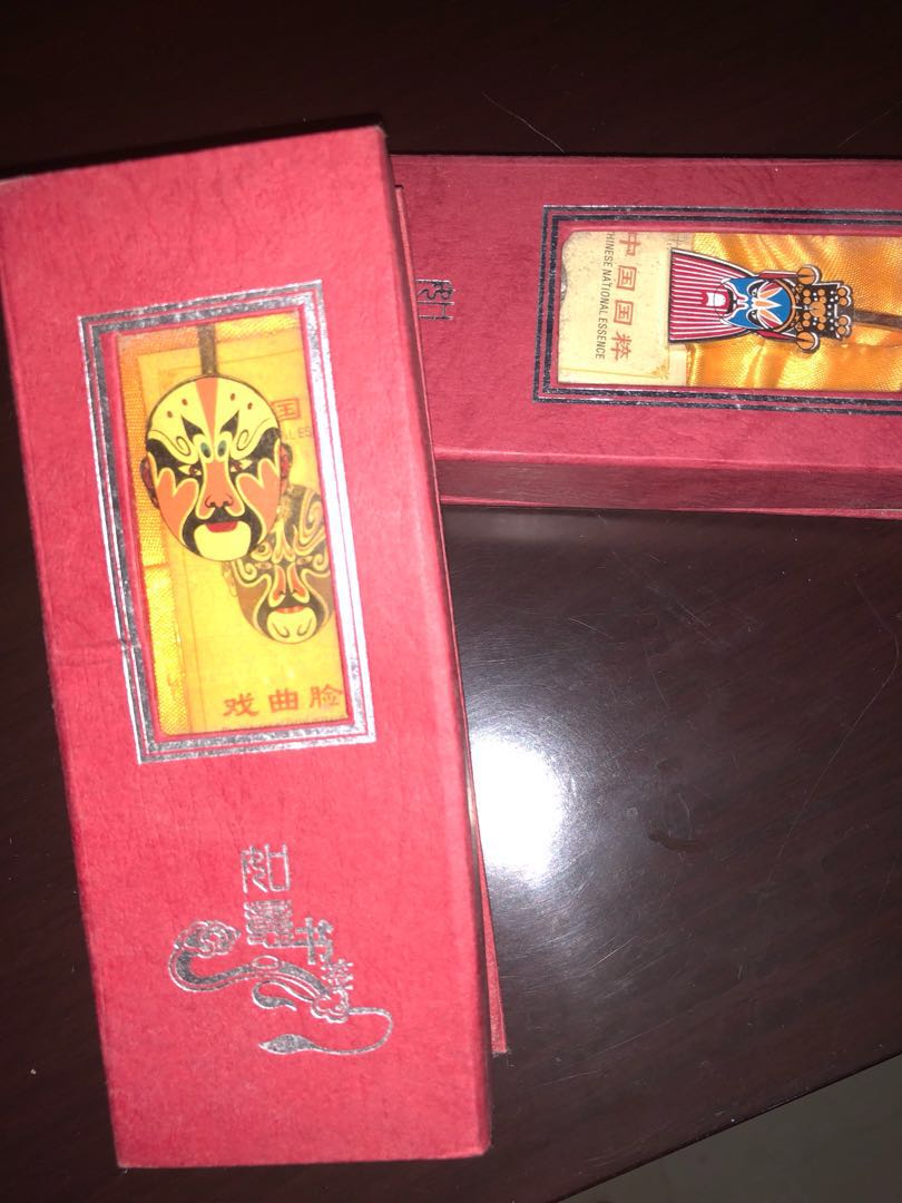 Chinese Opera Bookmarks, Hobbies & Toys, Memorabilia & Collectibles ...