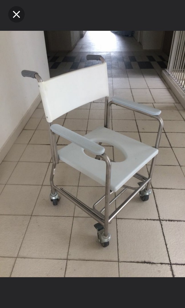 Hospital bed/hospital table/commode, Everything Else on Carousell