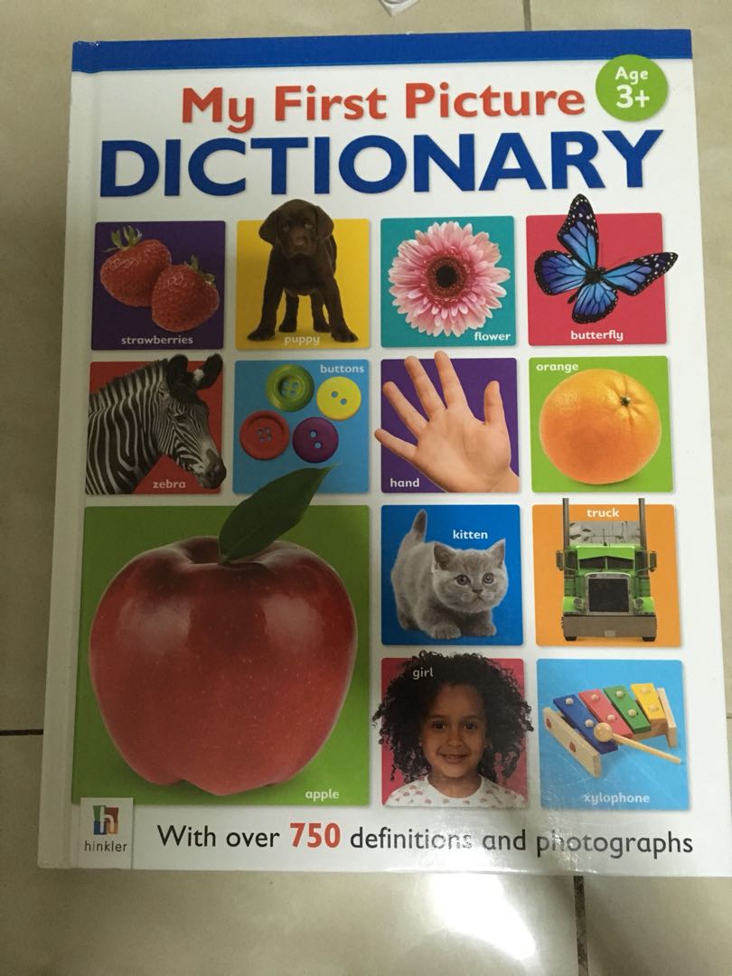 My first picture dictionary book, Hobbies & Toys, Books & Magazines ...