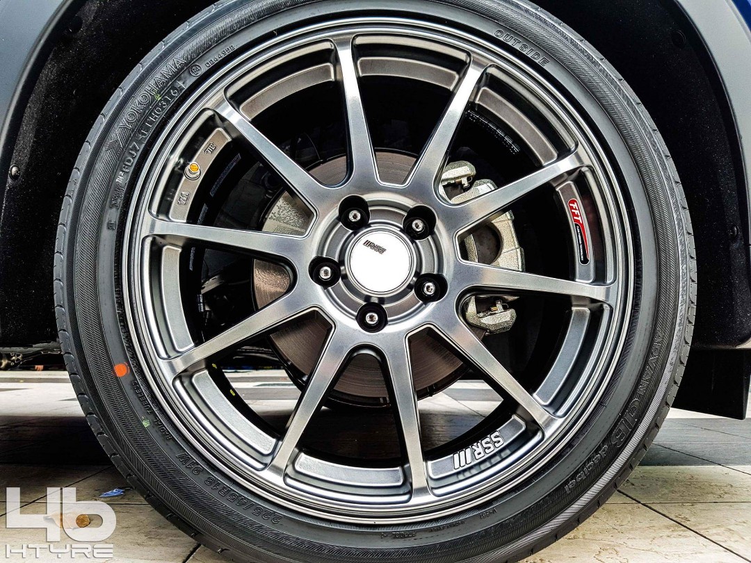 Original SSR GTV02 18" (perfect fit for Honda Vezel), Car Accessories ...
