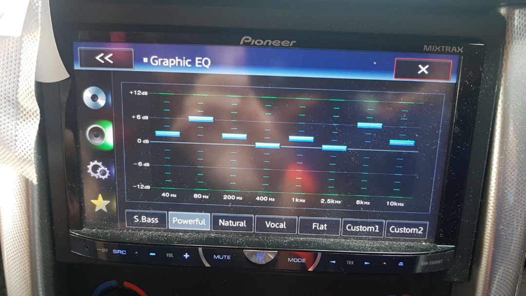 Pioneer DVD Head Unit AVH-X5550BT, Car Accessories on Carousell