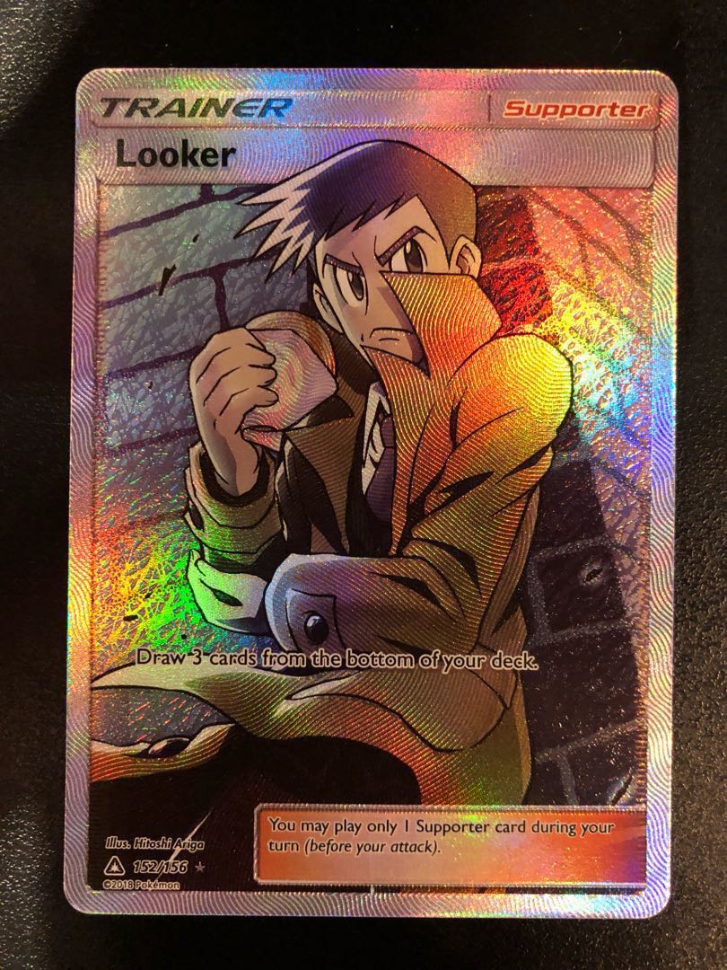 Pokemon ultra prism trainer looker full art, Hobbies & Toys, Toys ...