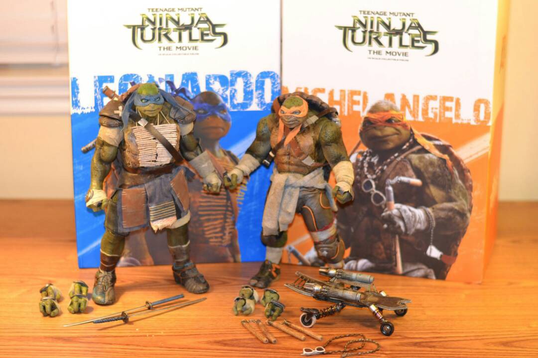 Complete TMNT set 1/6 ThreeZero 3a Teenage Mutant Ninja Turtles ...