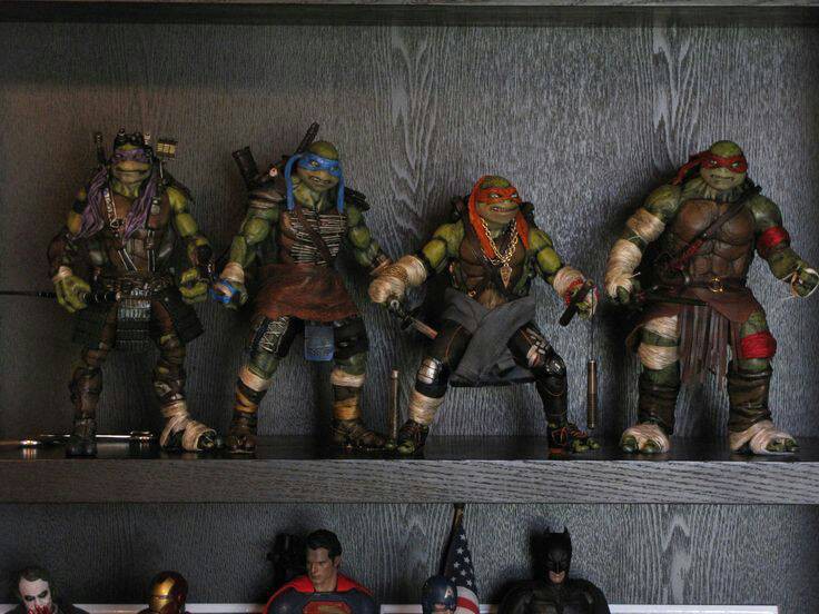 Complete TMNT set 1/6 ThreeZero 3a Teenage Mutant Ninja Turtles ...