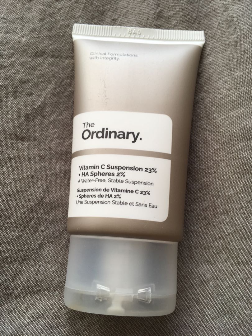 The Ordinary Vitamin C suspension 23% HA spheres, Health & Nutrition ...