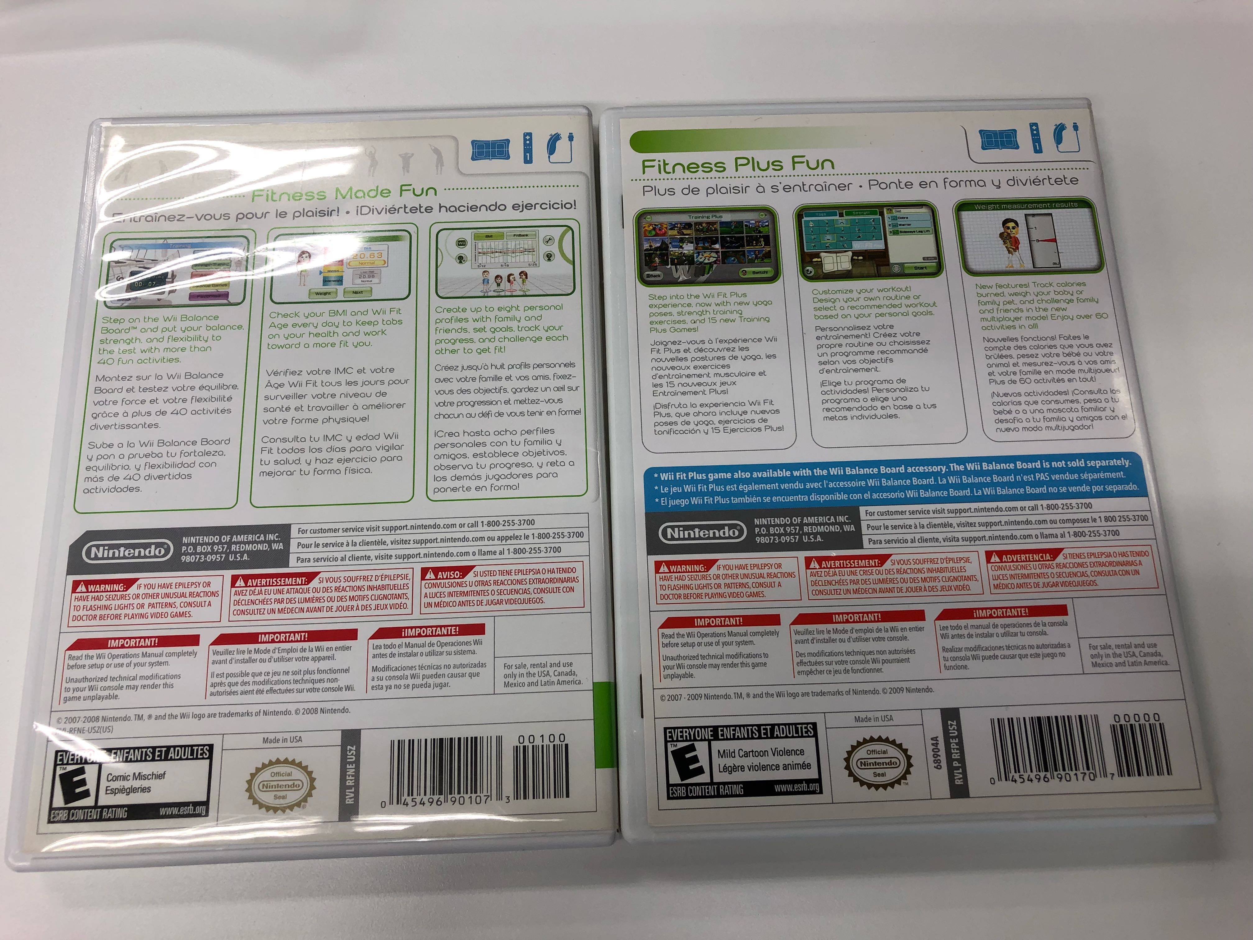 Wii Fit & Wii Fit Plus, Video Gaming, Video Games, Nintendo on Carousell