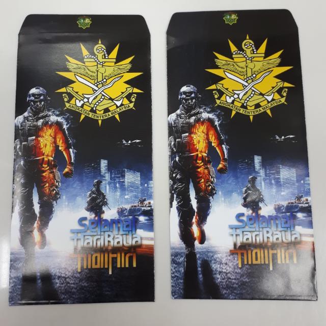 Angpow Packet Sampul Raya Angkatan Tentera Malaysia, Hobbies & Toys ...