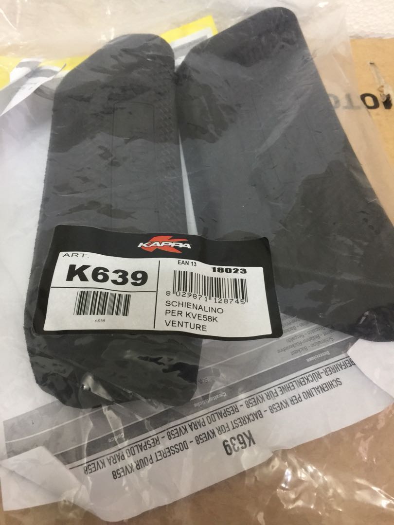 Kappa BackRest 58L Yamaha Sniper Racing Boy Yamaha Spark Lc 135 X1r ...